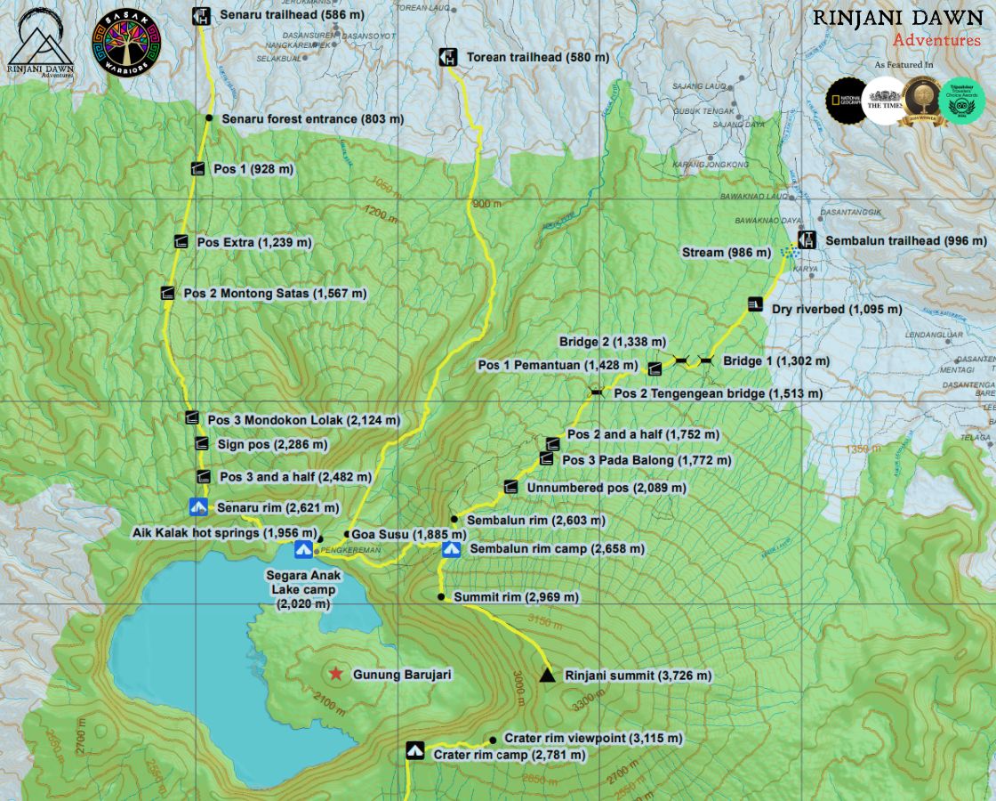 Lombok Adventure Guide - Lombok Tourist Attractions